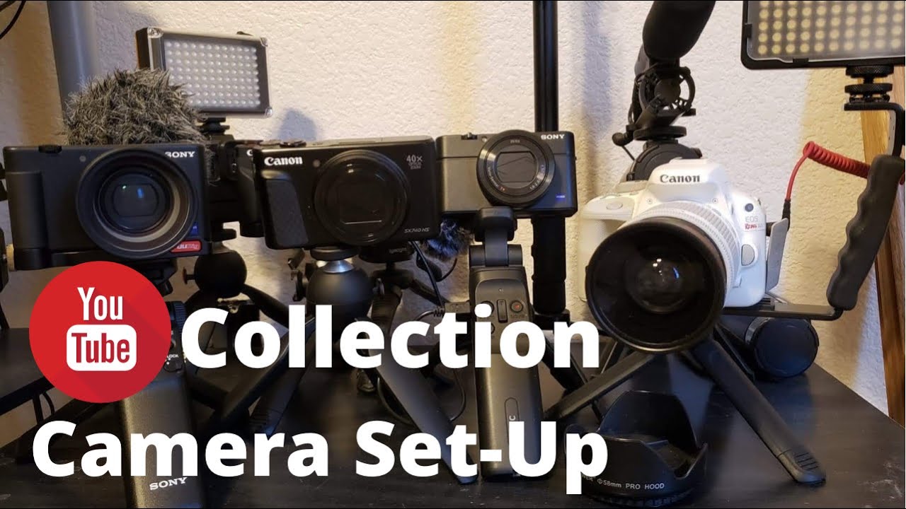 My Camera Collection | Camera Set-Up | YouTube Vlogger - YouTube