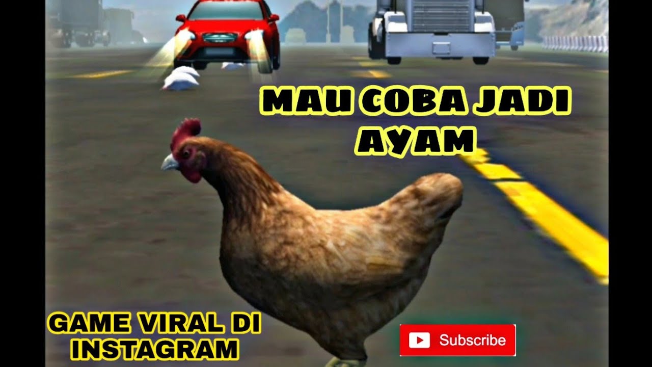 Cara Main Game Ayam Nyebrang Viral Instagram - Chicken Simulator ...