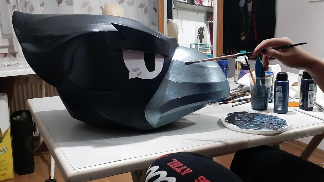 BRAWL STARS | CROW COSPLAY - MAKING OF (YAPIM AŞAMASI) - YouTube