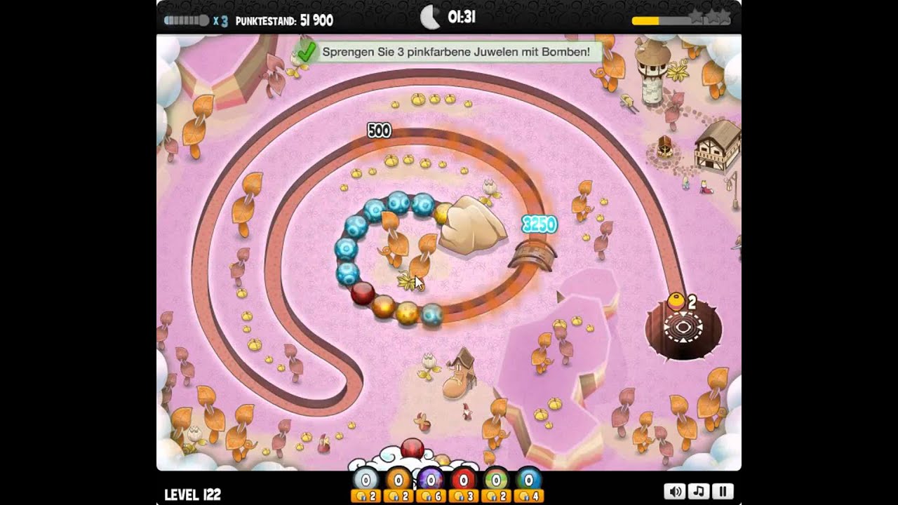 Hoop de Loop Saga Level 122 - YouTube