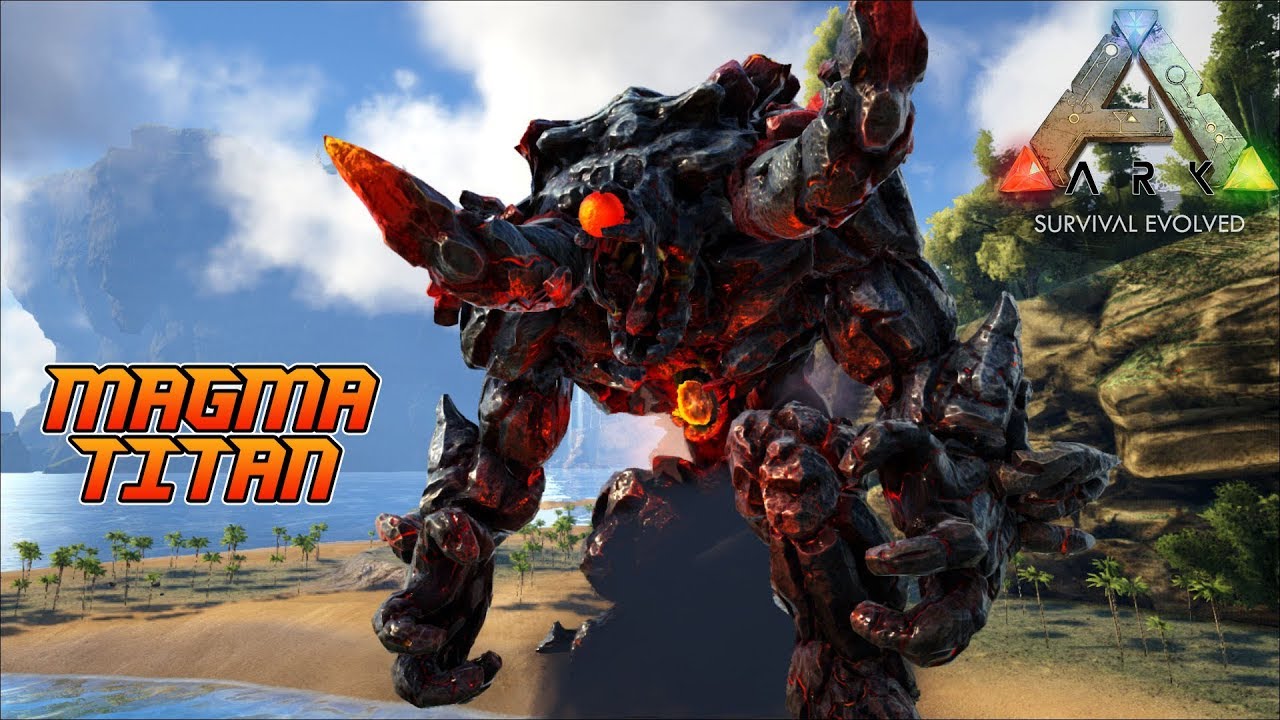 NYOBAIN MOD GILA ADA MAGMA TITAN GEDE BANGET!- ARK: Mod Showcase - YouTube