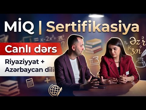 MİQ,SERTİFİKASİYA | İBTİDAİ | İXTİSAS ÜZRƏ SUALLAR - 3