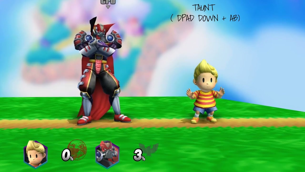 PROJECT M EX REMIX 0.95 B LUCAS MOVESET SHOWCASE - YouTube