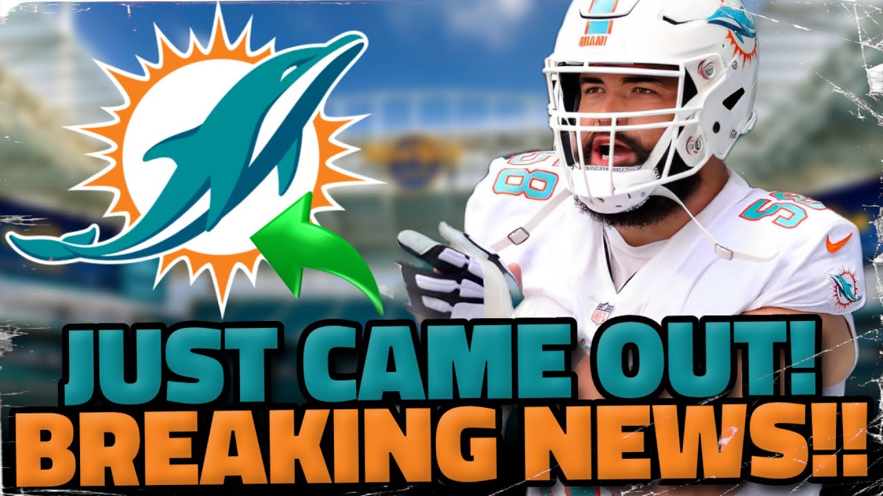 ⛔💥 [FROM NOW!!] CONNOR WILLIAMS SHOCKS DOLPHINS NATIONS WITH HIS ...