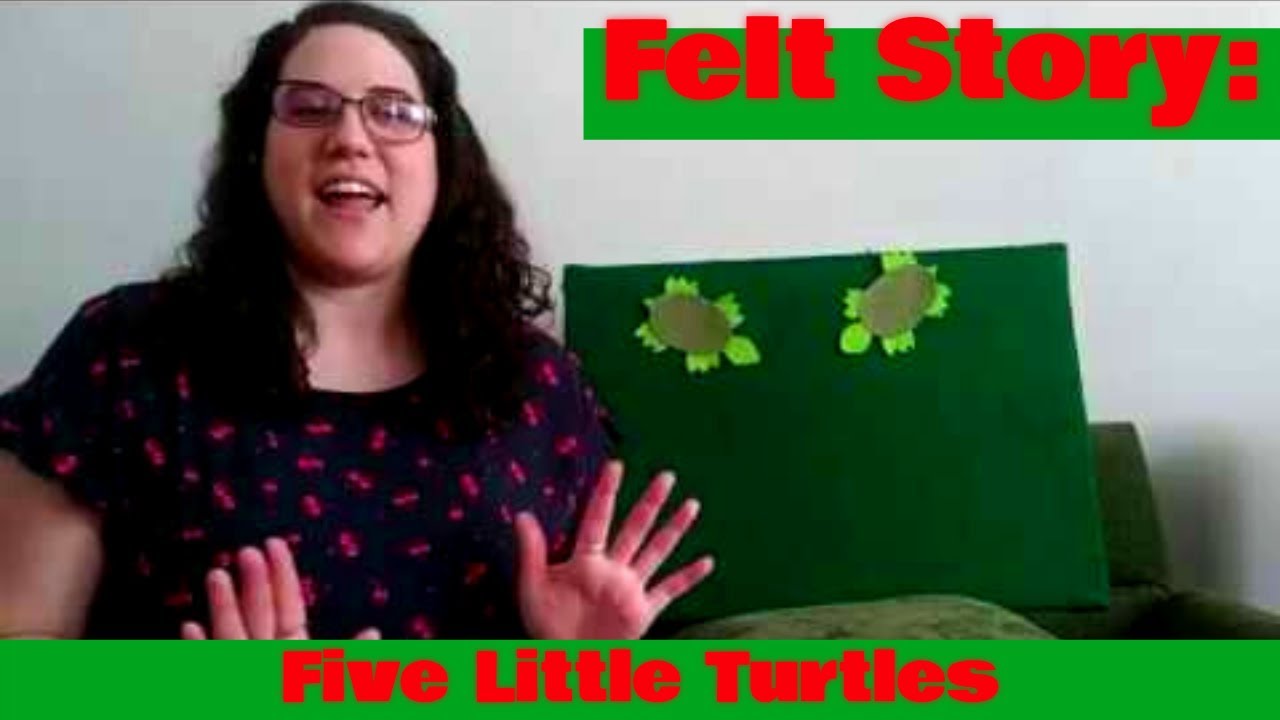Felt Story: Five Little Turtles - YouTube