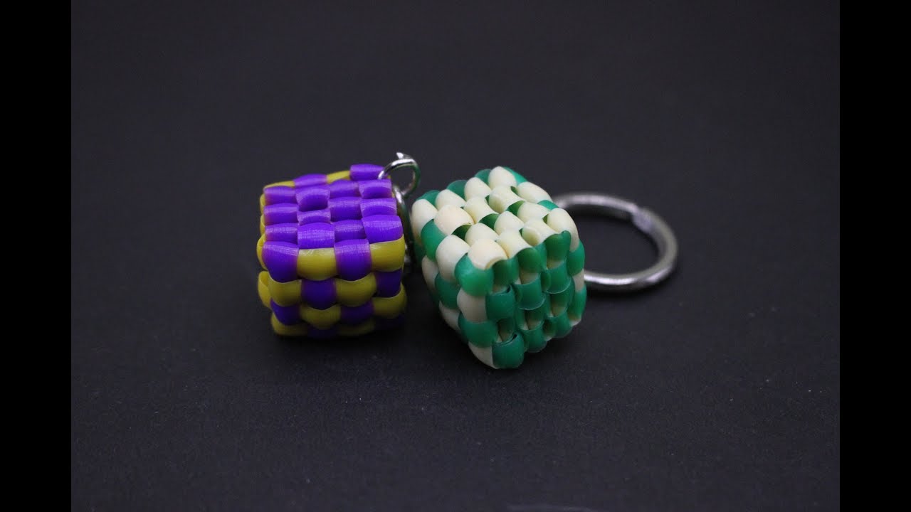 Cube keychain - YouTube