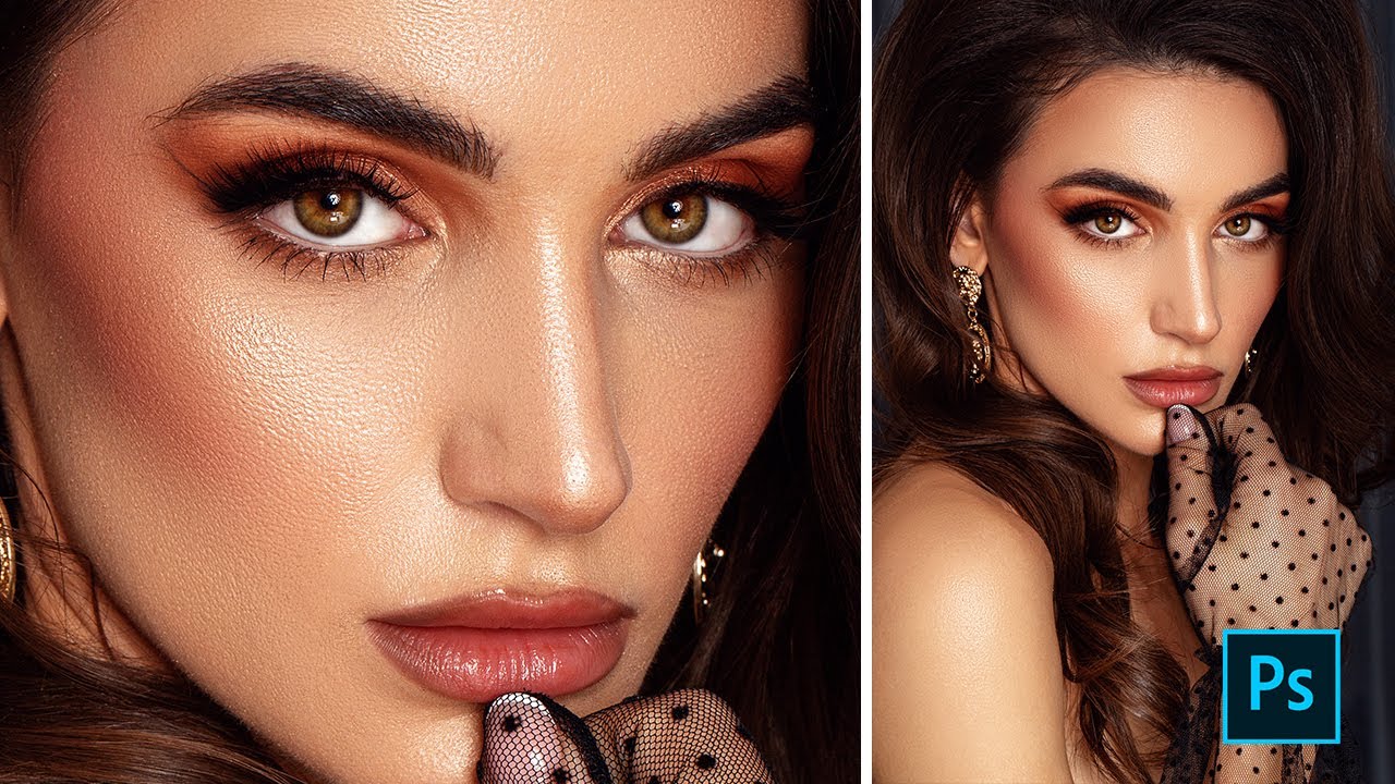 Mastering the Art of High-End Beauty Retouching ( Photoshop ) - YouTube