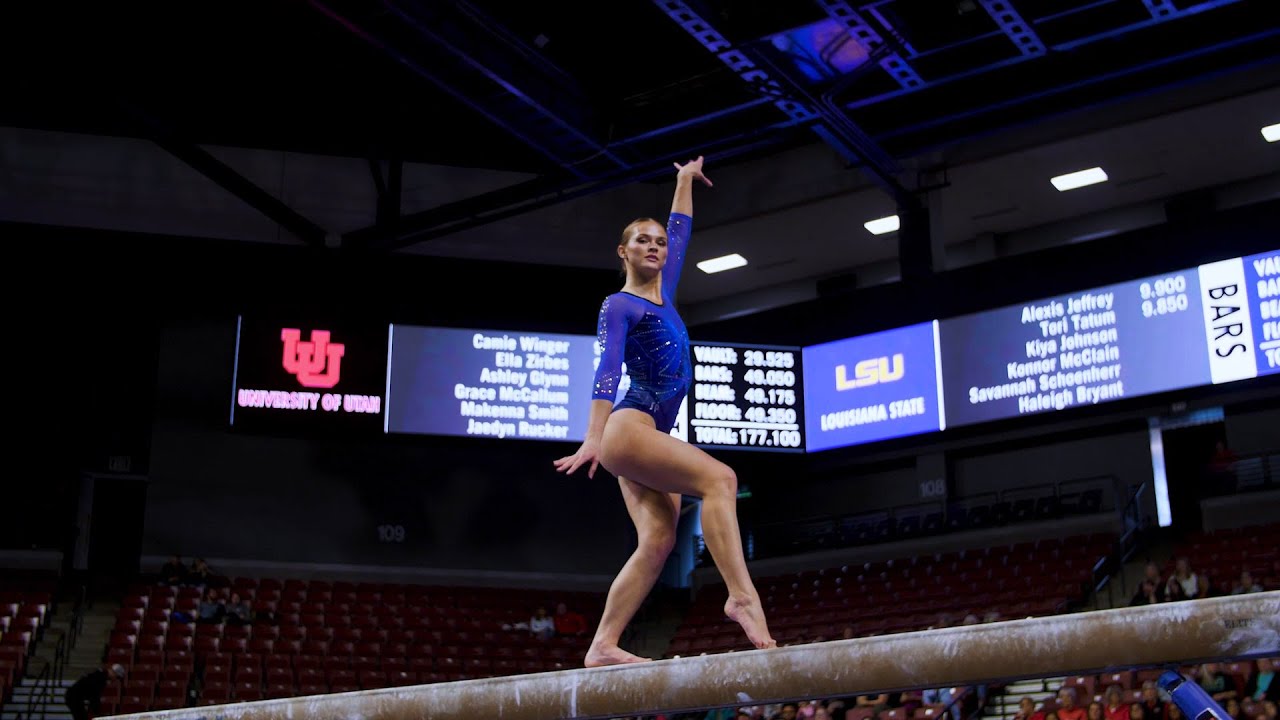 Emma Andres Beam, 1-13-24 (9.9) - YouTube