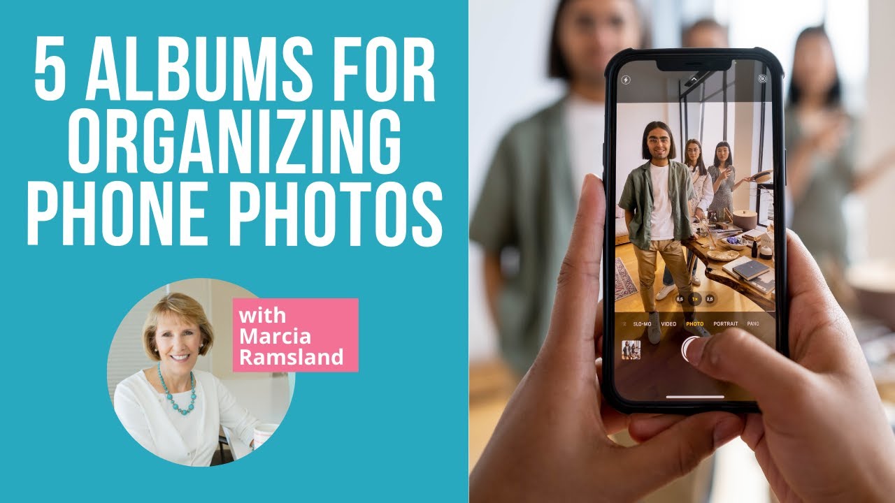 5 Albums to Sort Phone Photos - YouTube