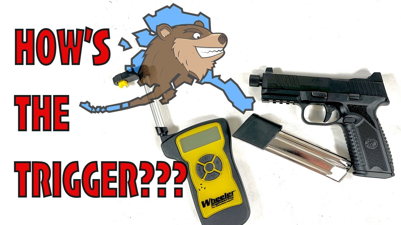 First Look and Trigger Pulls on New FN 510 Tactical 10mm - YouTube