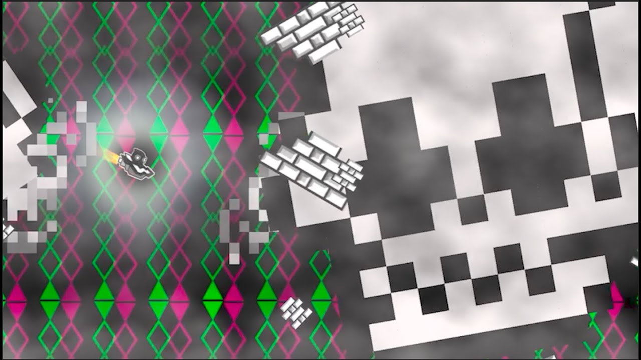 My first 2.2 level: "Haunted Ghoul House" (Geometry Dash) - YouTube