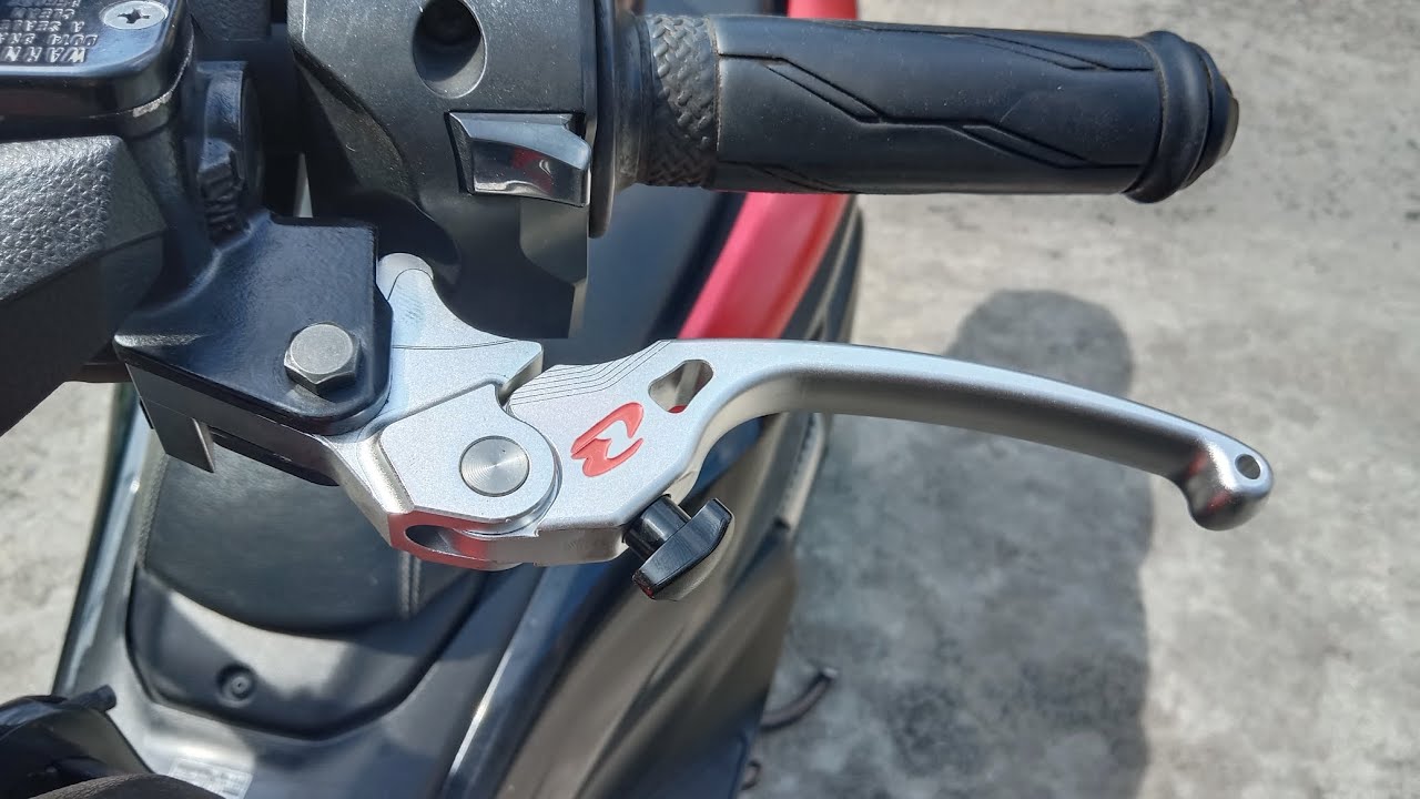 RCB break lever nmax v2 - YouTube