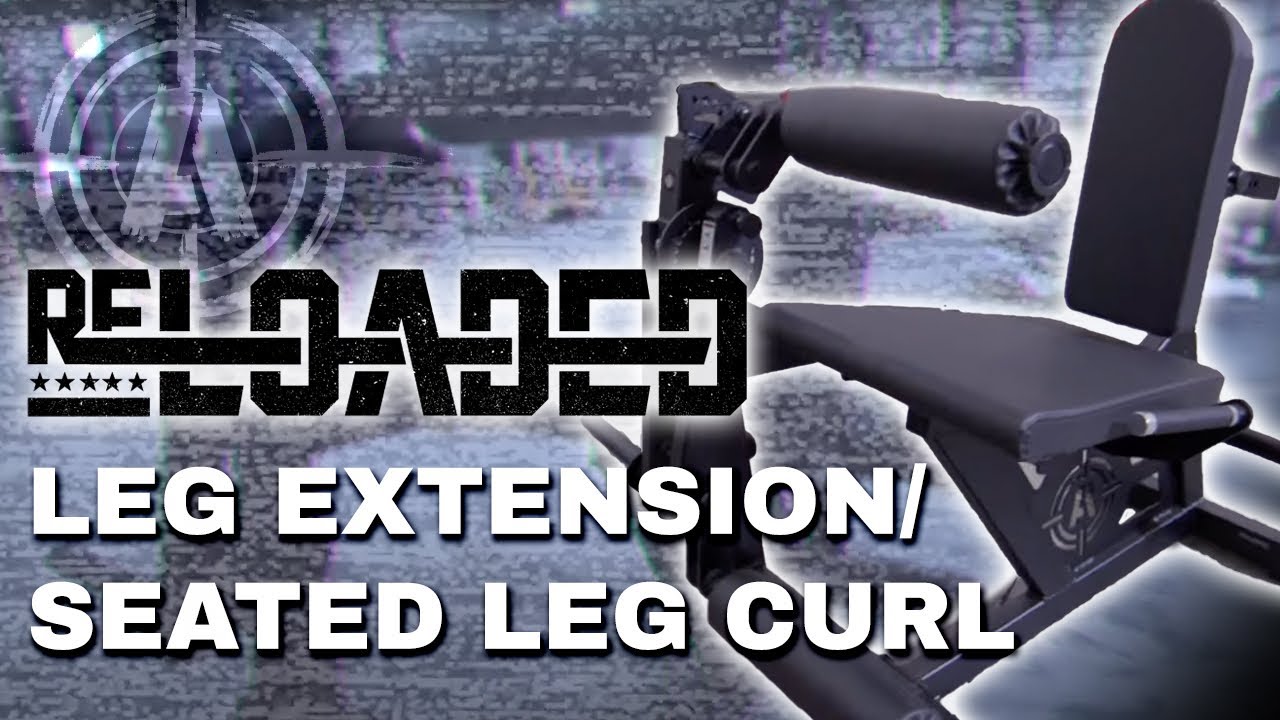 Reloaded Leg Extension Machine - Gym Design | Custom Gym Design and Gym ...