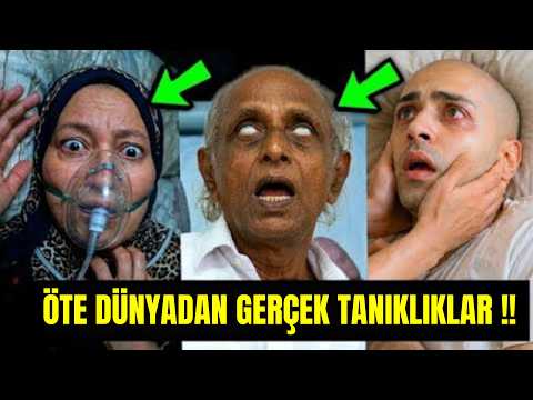 Yıkanıp Kefenlendikten Sonra Dirilerek Berzah Aleminde Ne Gördüklerini Anlatan Kişilerin Videoları!