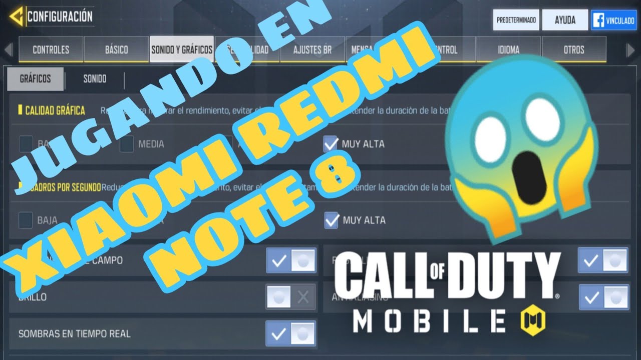 MANQUEANDO EN RANK!! JUGANDO CODM EN XIAOMI REDMI NOTE 8!! - YouTube