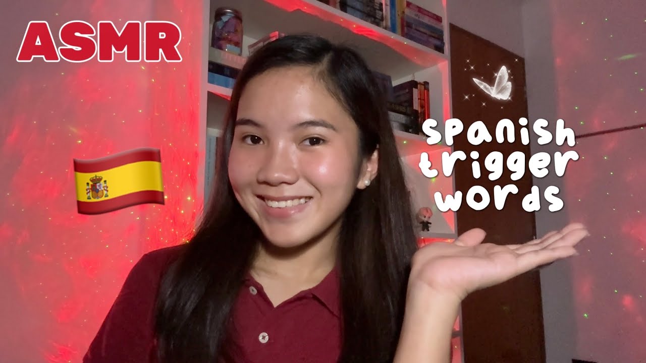ASMR | FAST AND TINGLY SPANISH TRIGGERS WORDS 🇪🇸 | Mouth Sounds and ...