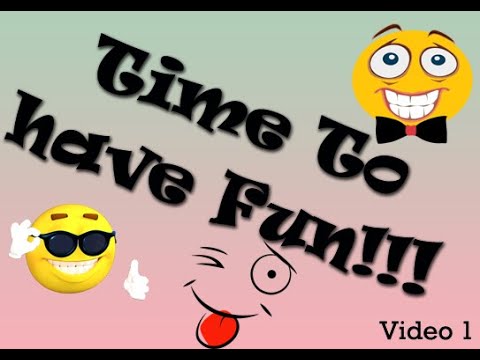 Time To Have Fun (Hora de Divertirse) - Video 1 - M & N - English On ...