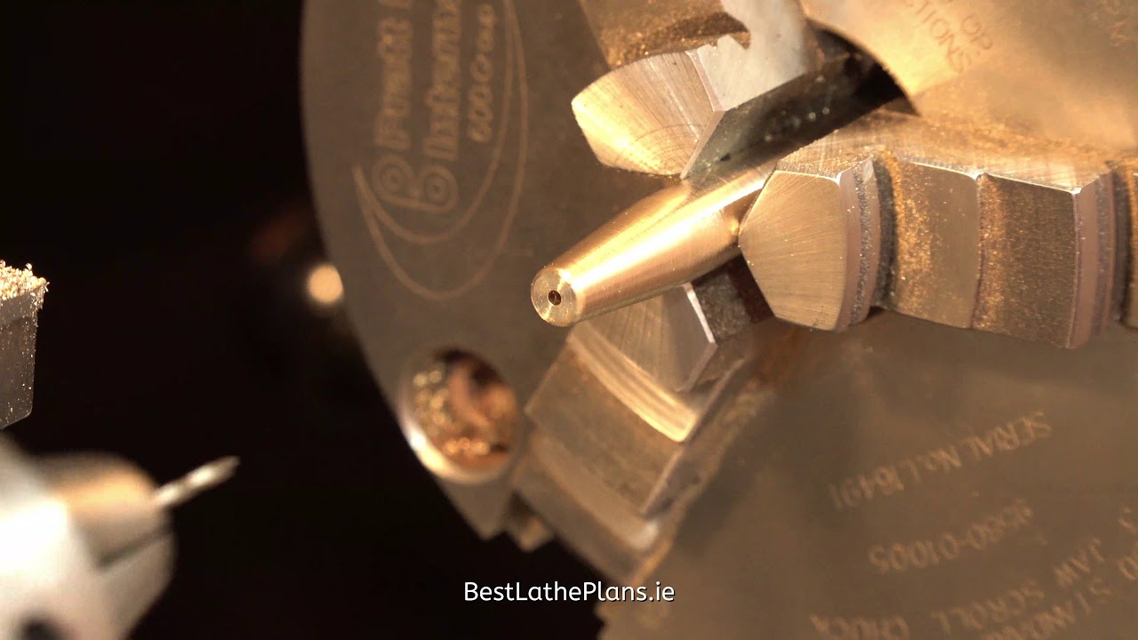 Making a simple Scribe tool from brass - 4K / UHD - Easy beginner lathe ...