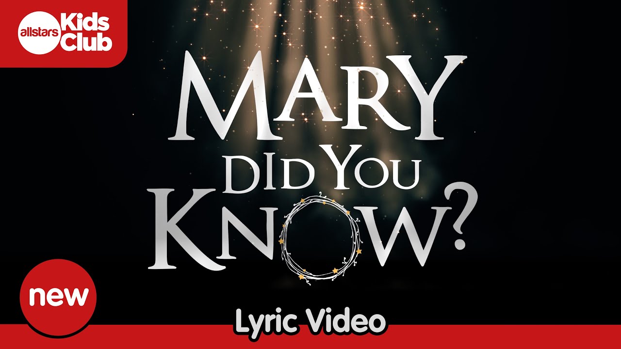 Mary Did You Know? 🎵 Christmas Lyric Video | Song with Lyrics - YouTube