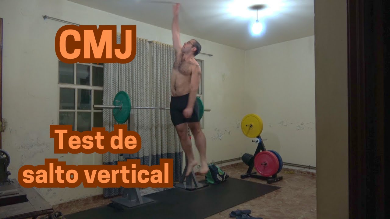 Salto con contramovimiento (CMJ) - Test de salto vertical 🐇 - YouTube