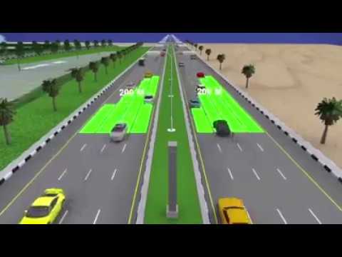 Digital Traffic Control system in Dubai 2017|Traffic police - YouTube