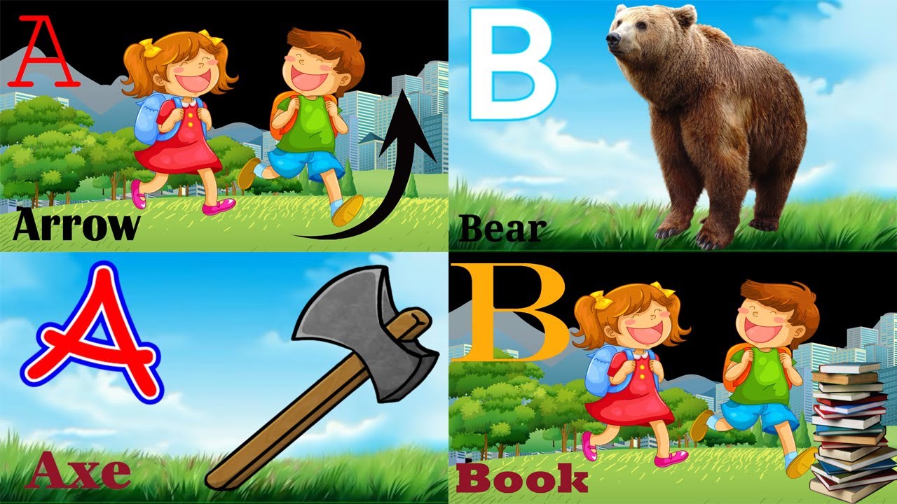ABC for kids//Read and Write Alphabet//How to learn ABCD for toddlers ...