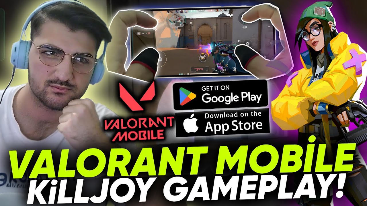 VALORANT MOBİLE KİLLJOY RANK GAMEPLAY! 😍🔥 - YouTube