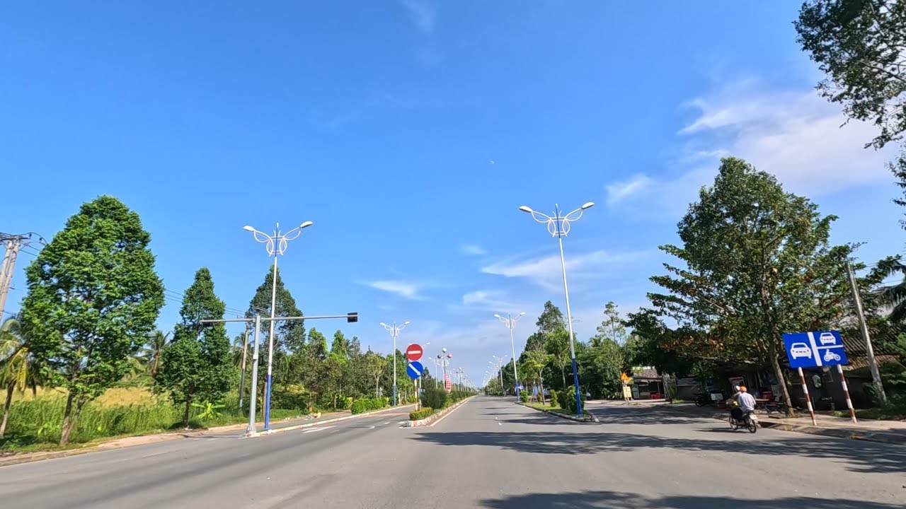Driving Tour on Road DT885 from Luong Quoi Bridge to Cay Da Bridge #142 ...