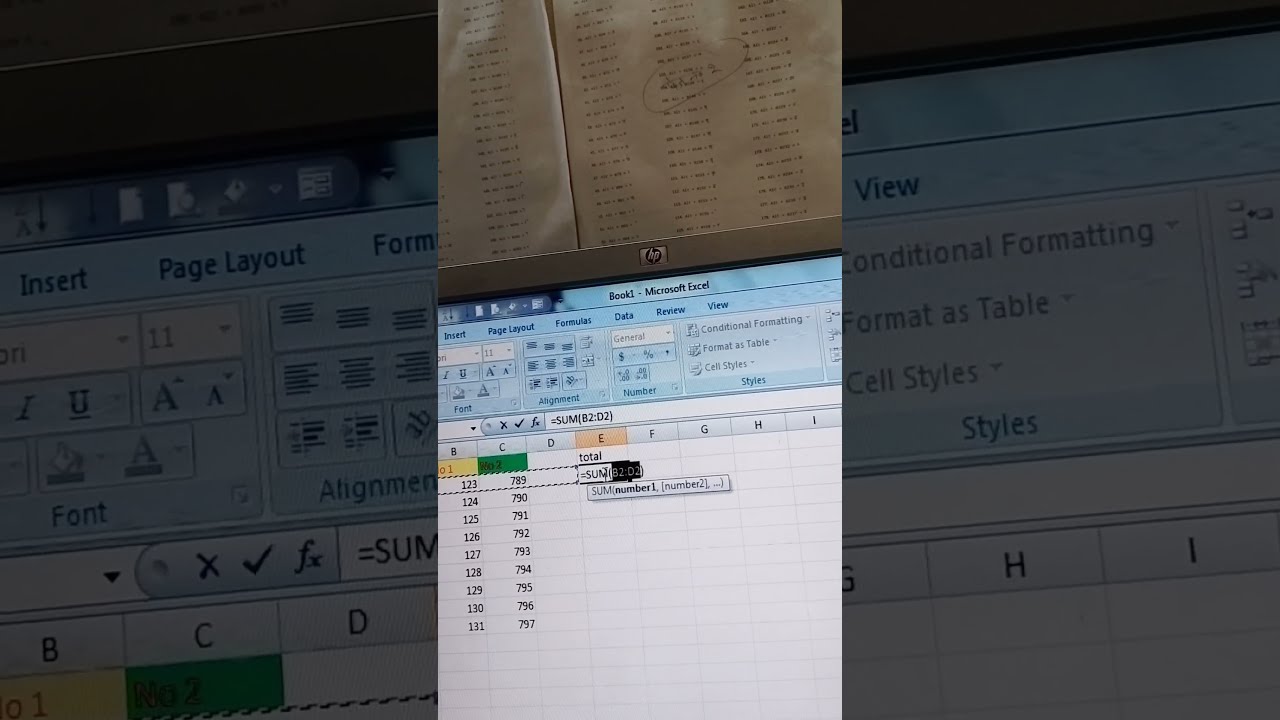 One Column Left And How To Do Total In Excel trending youtubeshorts One Column Left And How To Do Total In Excel trending youtubeshorts