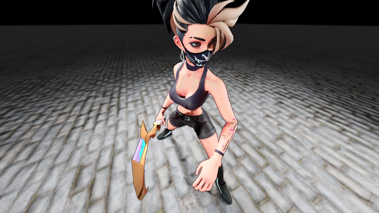 Akali Swings Her Sickle Dynamic Camera - YouTube