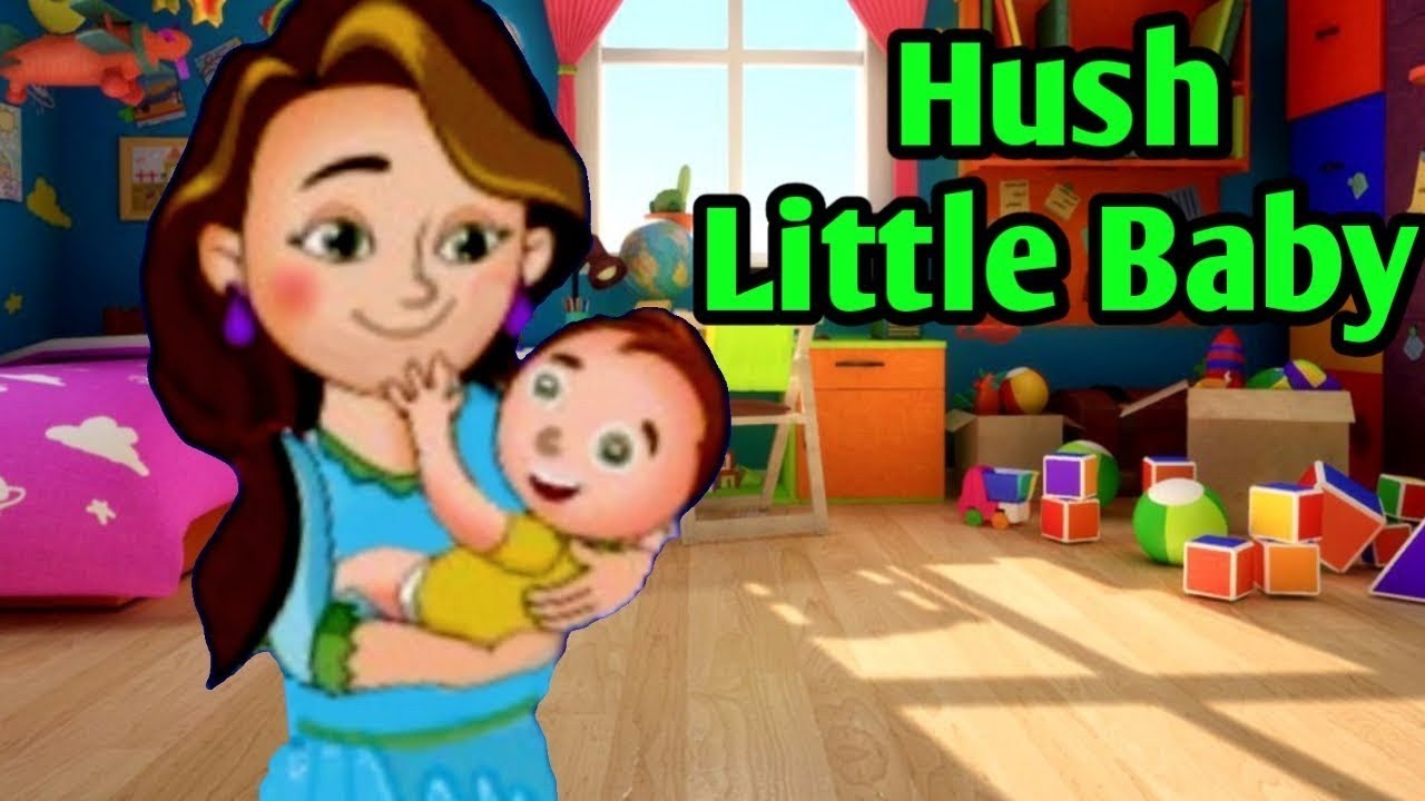 Hush little baby don't you cry | Nursery rhymes & kids entertainment ...