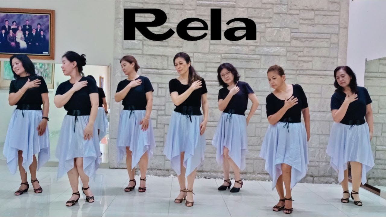 Rela Line Dance (demo & count) - YouTube