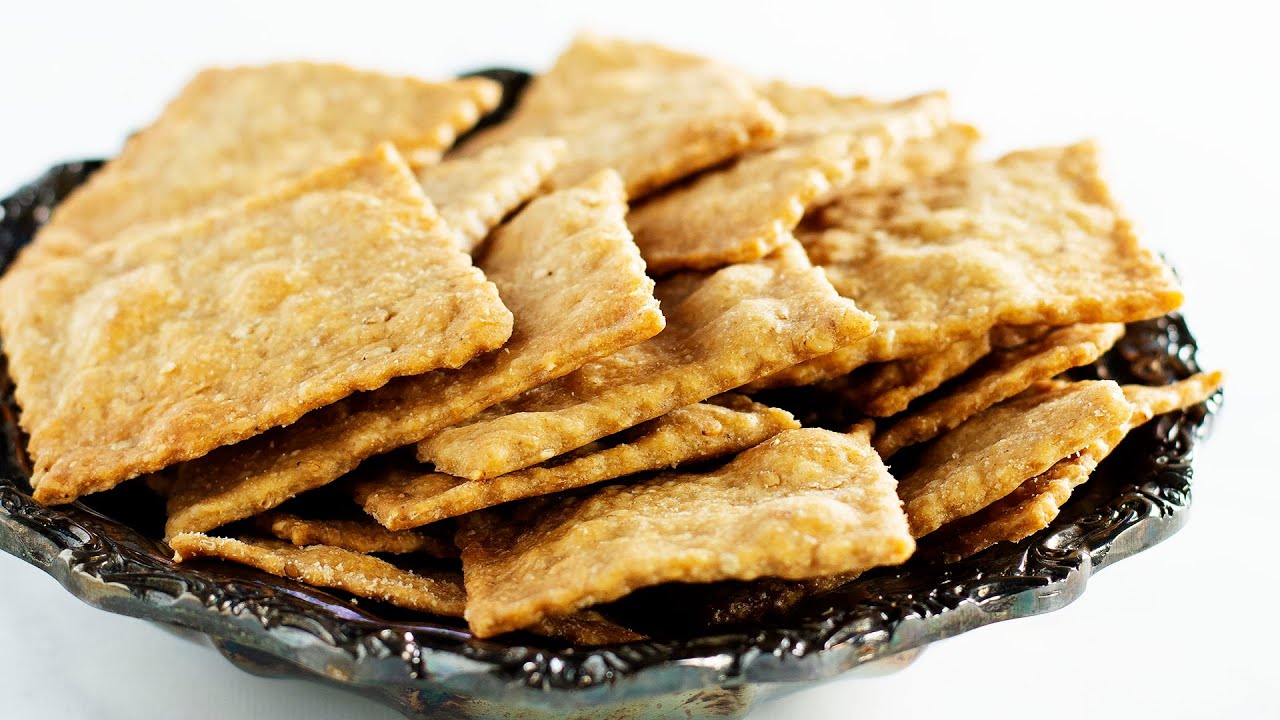 How to Make Lavosh Crackers - YouTube
