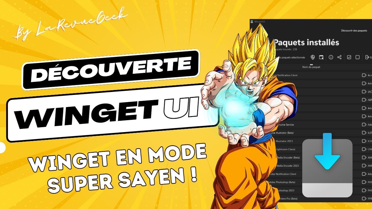 Découverte de Winget UI : quand Winget passe en mode Super Sayen ! 😂 ...
