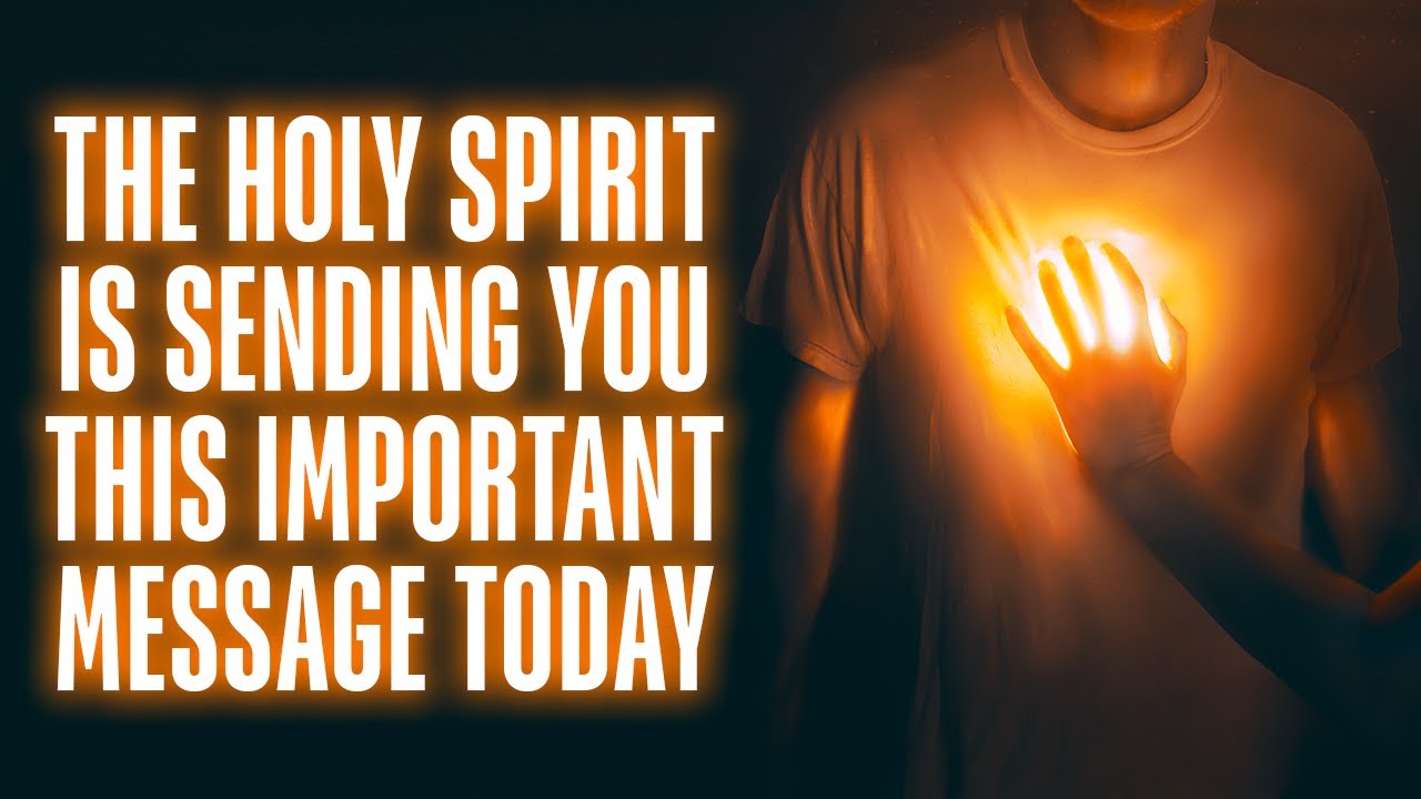 The Holy Spirit is Telling You Something Serious About You - You Need ...