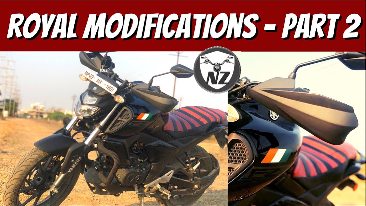 Modified Fz V3 - My Yamaha FZ V3 Black Sports Bike Royal Modifications ...