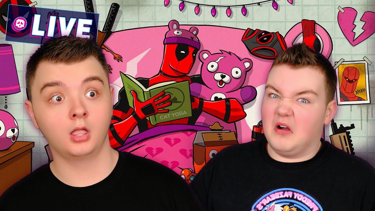 Rumor: Deadpool Likes Cuddle Team Leader?!!! LIVE Uploads of Fun - YouTube