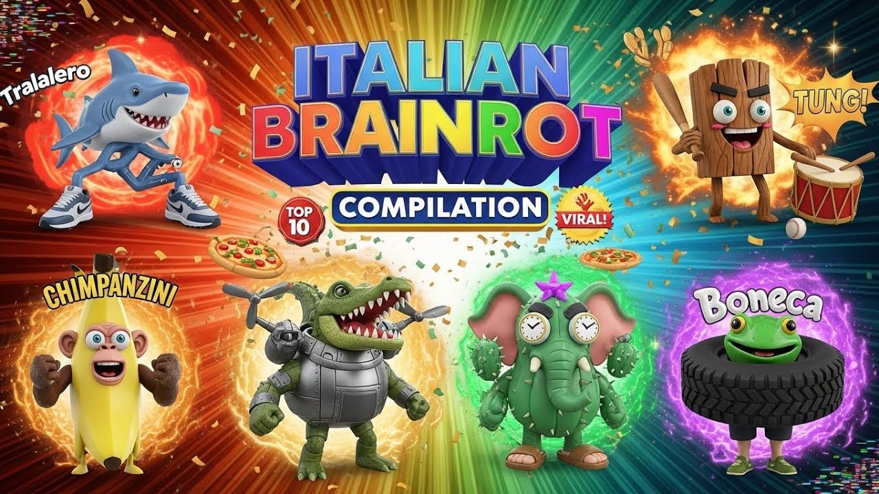 COMPLETE ITALIAN BRAINROT LORE EXPLAINED 🦈🐊🥁 | Character Compilation ...