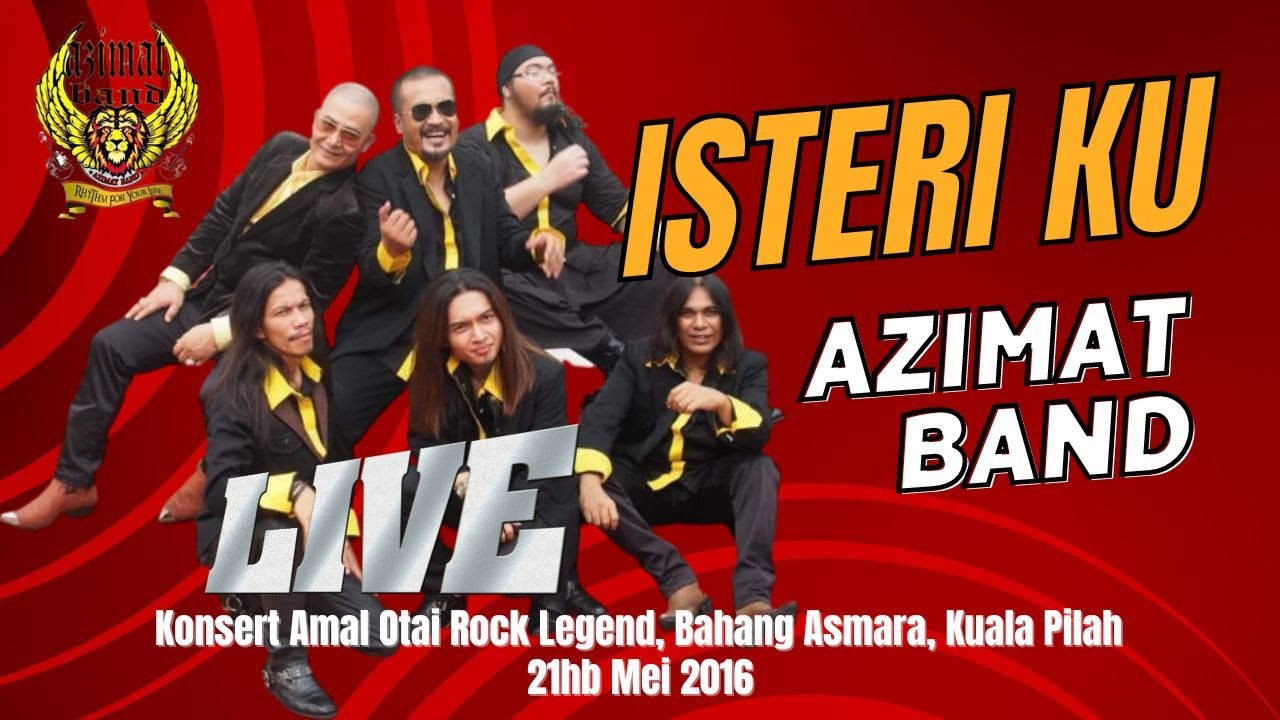 Isteri Ku LIVE by Azimat Band - YouTube