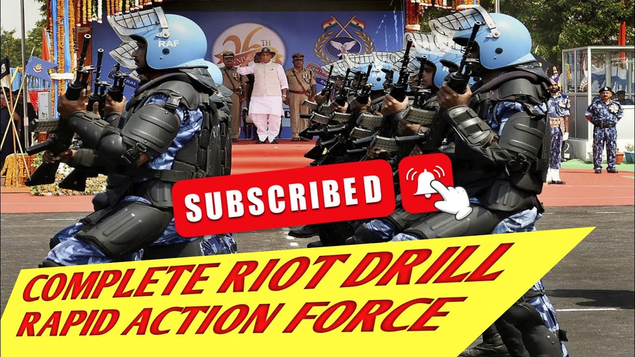 Complete RIOT DRILL WORD OF COMMAND ! RAPID ACTION FORCE ! # ...