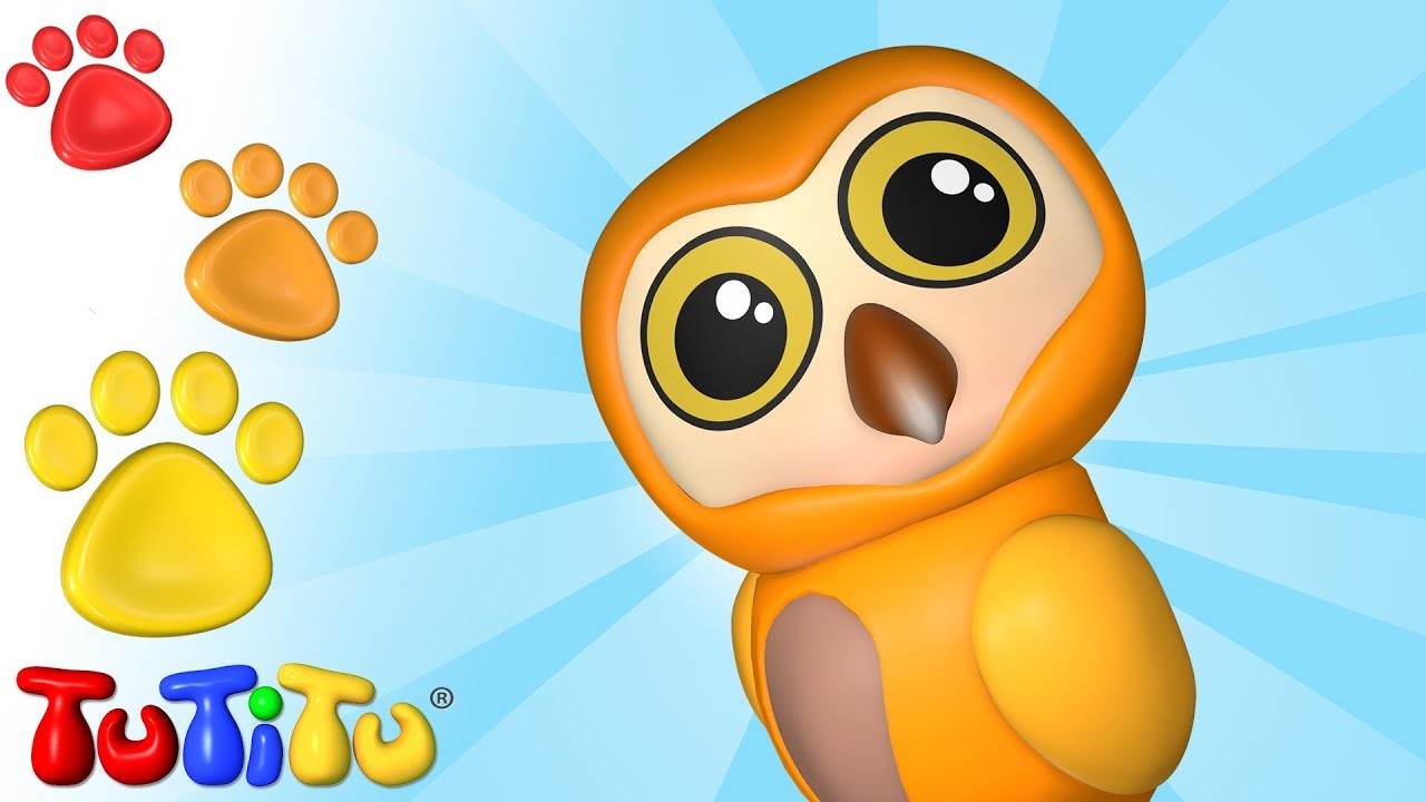 TuTiTu Owl toy 🦉🌻 One more time 🔁 Animal video for fun learning with ...