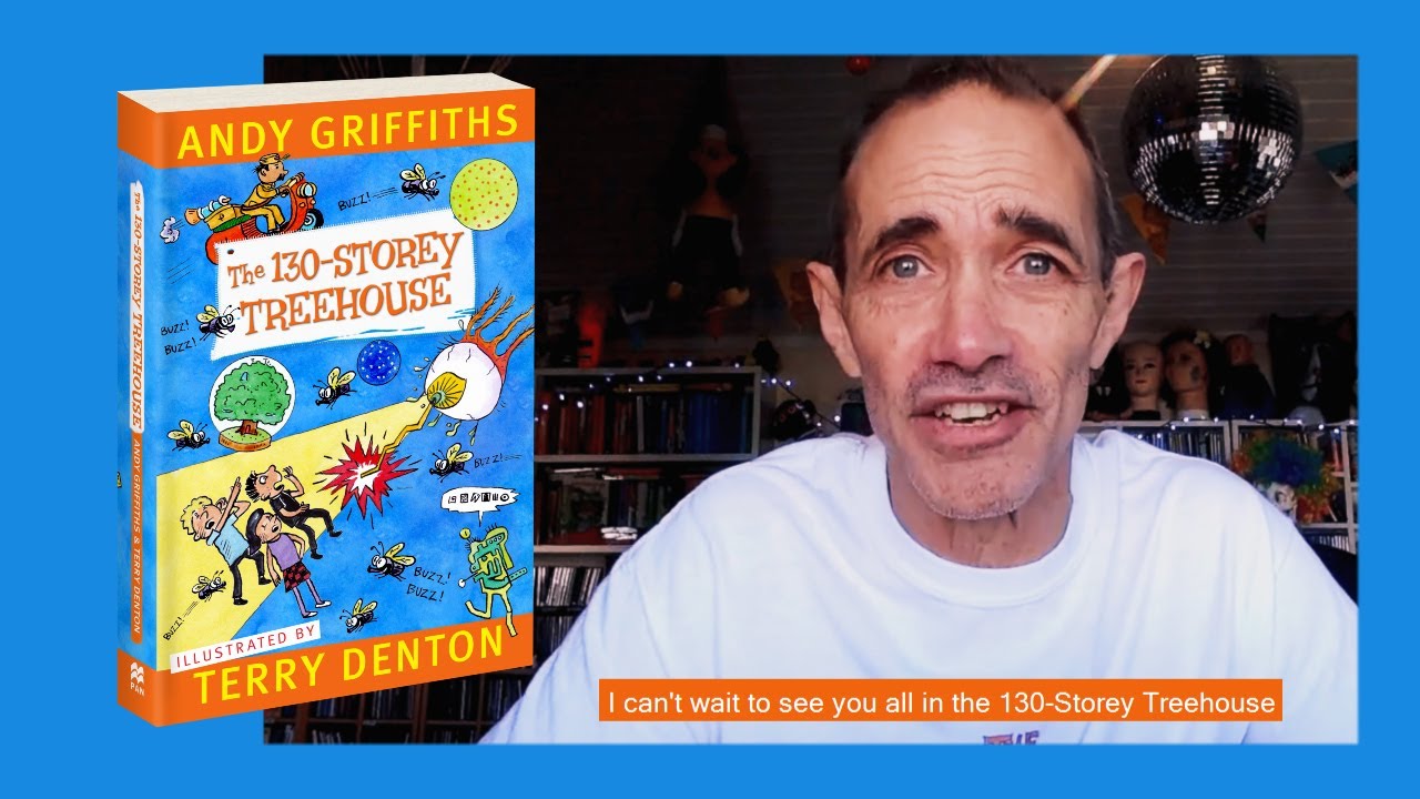 Andy Griffiths chats to kids about The 130-Storey Treehouse - YouTube