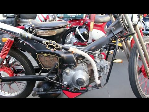 HONDA SUPER CUB Chopper | ホンダ・ハンターカブ チョッパー - YouTube