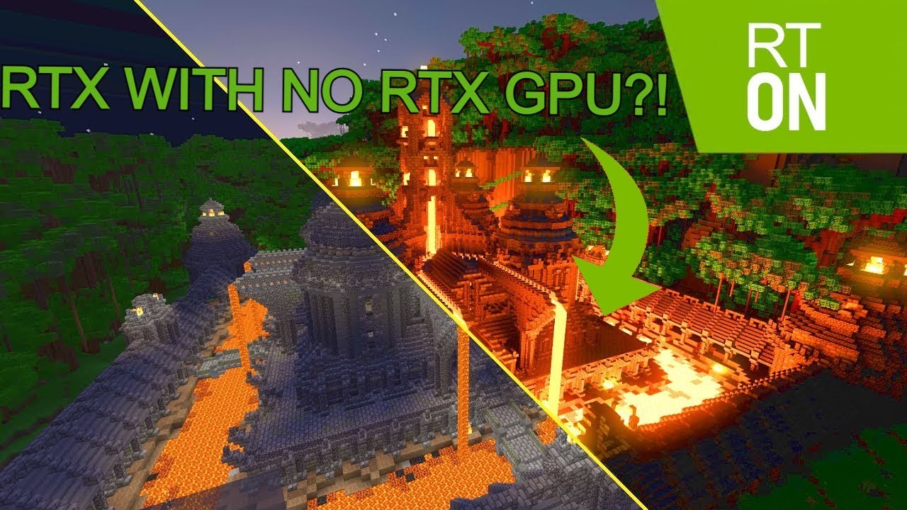 How to get RTX on minecraft bedrock without a RTX GPU 2022 - YouTube
