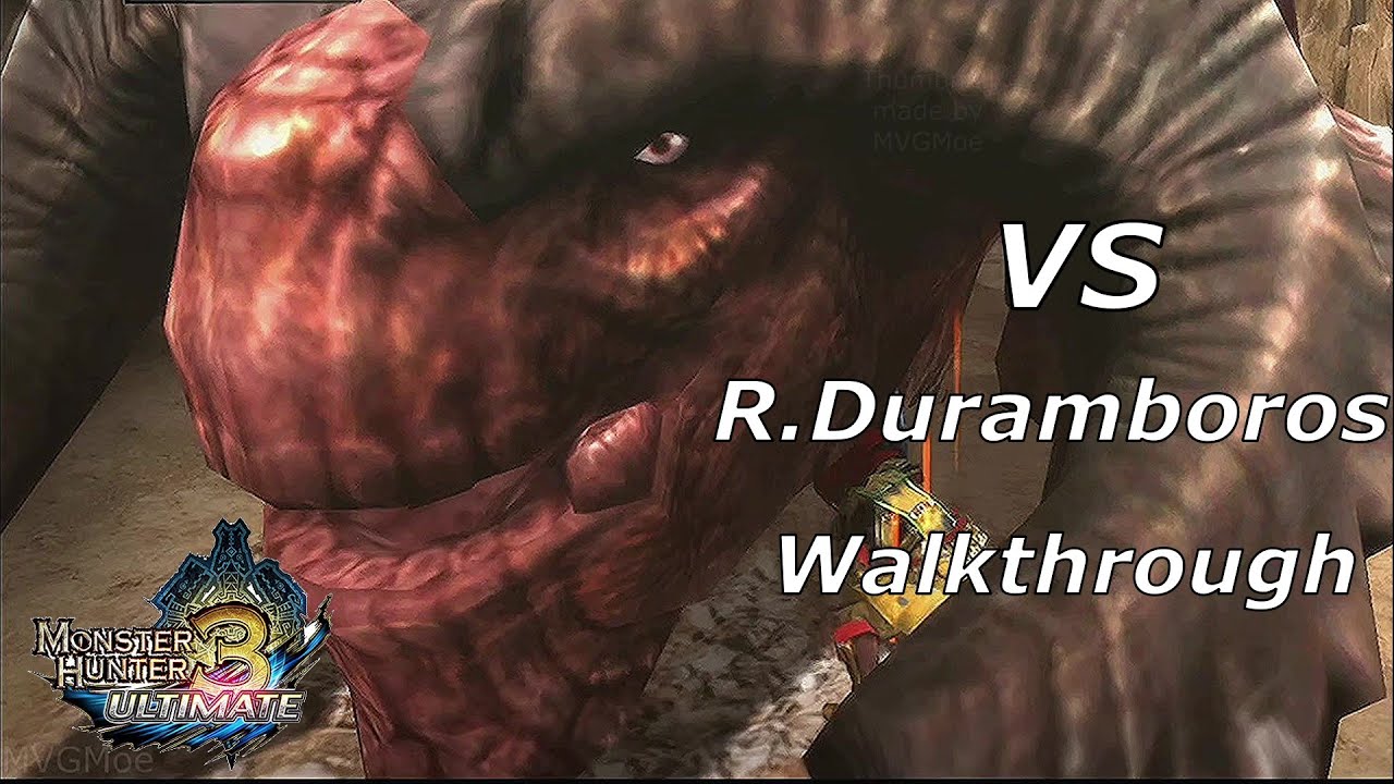 MH3U: Rust Duramboros Walkthrough (Full Game) Part 32 - YouTube