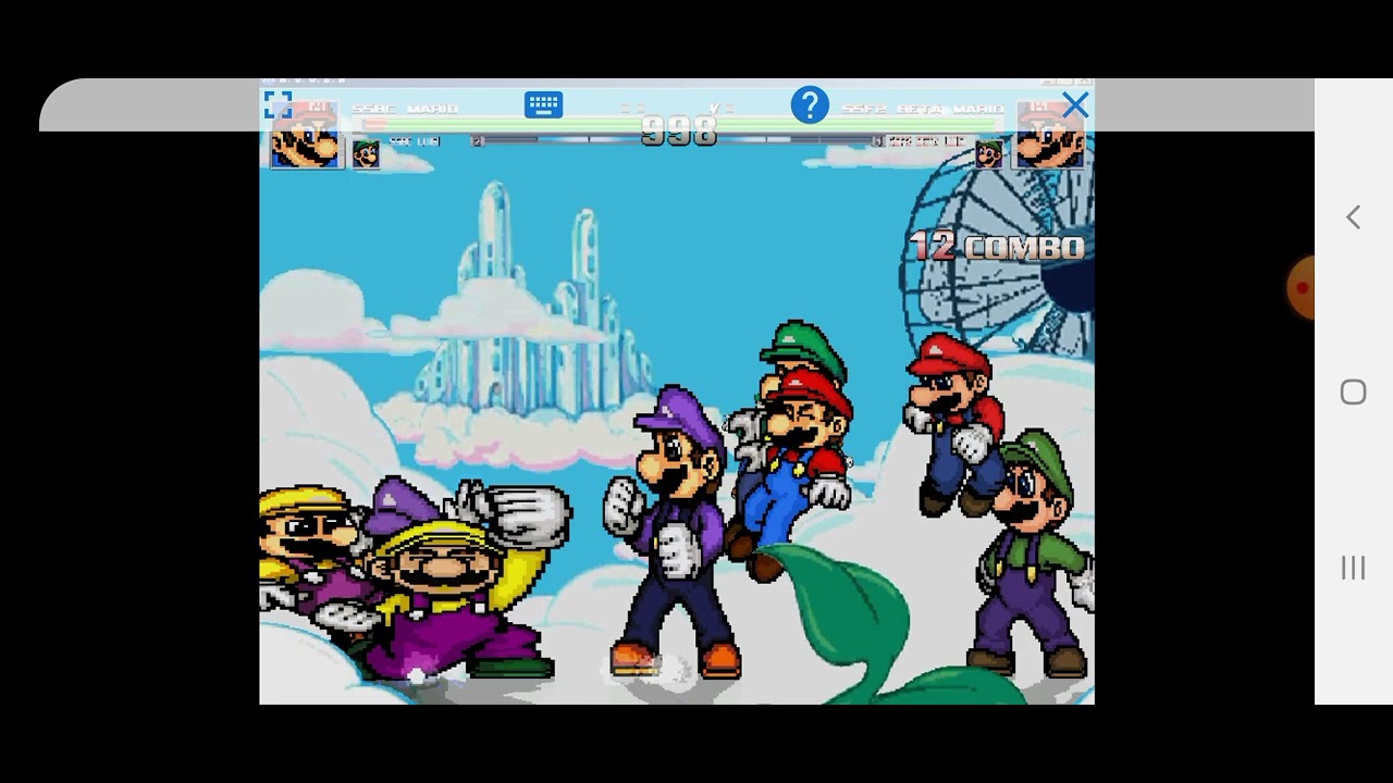 MUGEN Battle #75 Time SSBC vs Time SSF2 Beta - YouTube