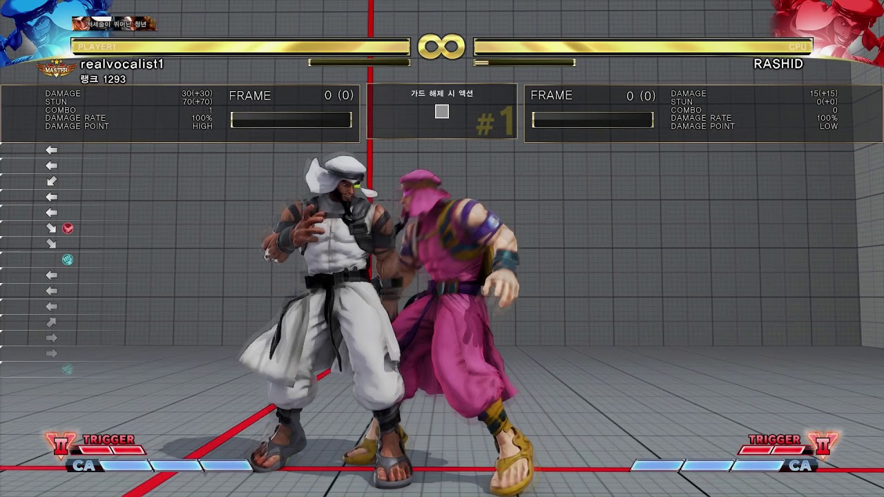 SF5 Season 4.0 Rashid new safe dive (back recovery) - YouTube