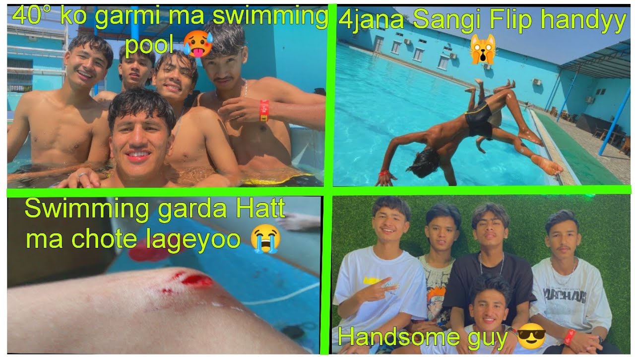Garmi bhyra swimming gardy and Meetup with ‎@Dipakkhadka855 ||birendra Saud vlogs|| - YouTube