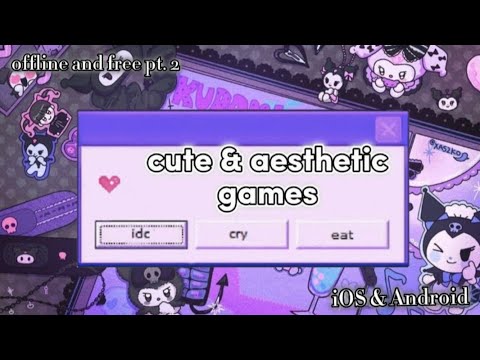 cute and aesthetic games 💜 | chill offline games for iOS & Android ...