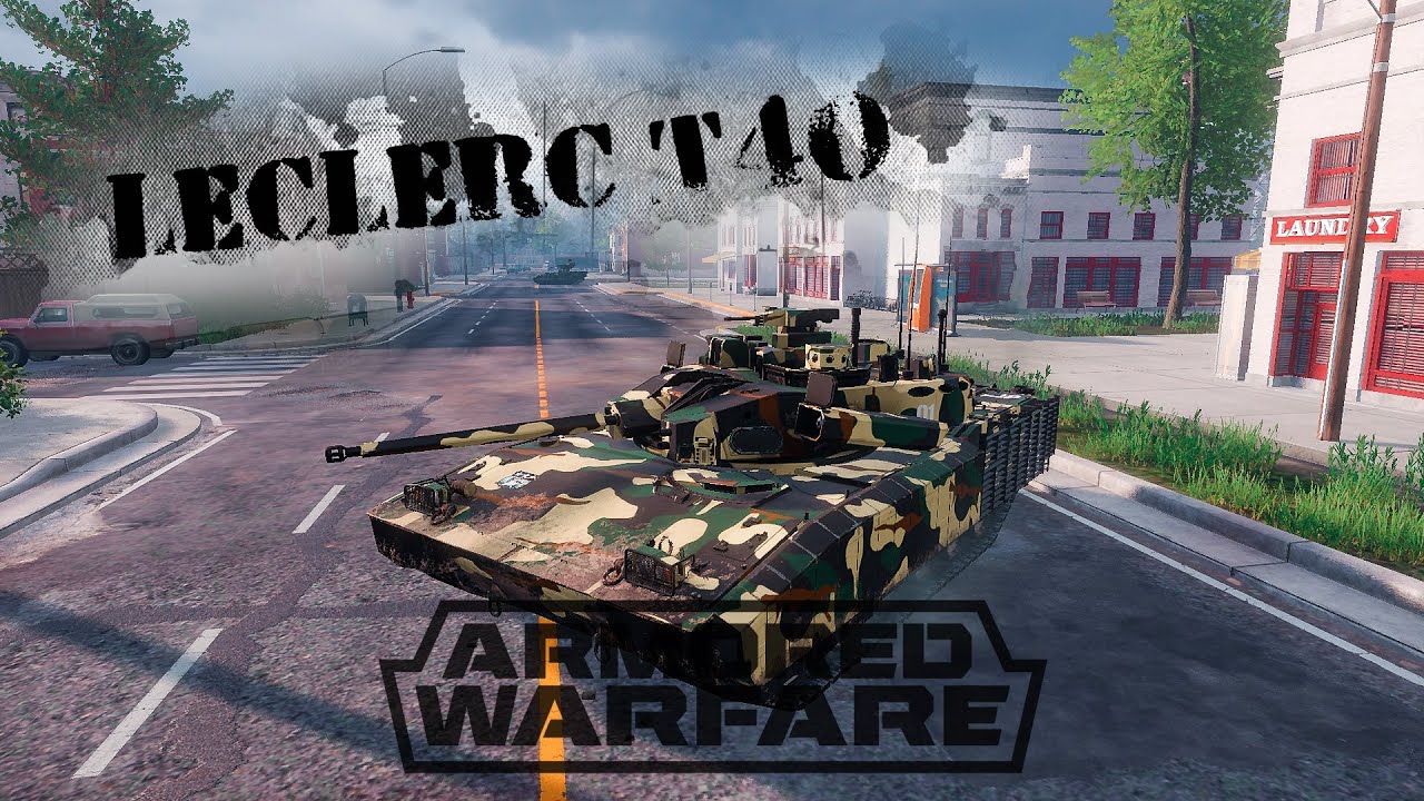 Armored Warfare | Leclerc T40 - Honey Badger in The Game - YouTube